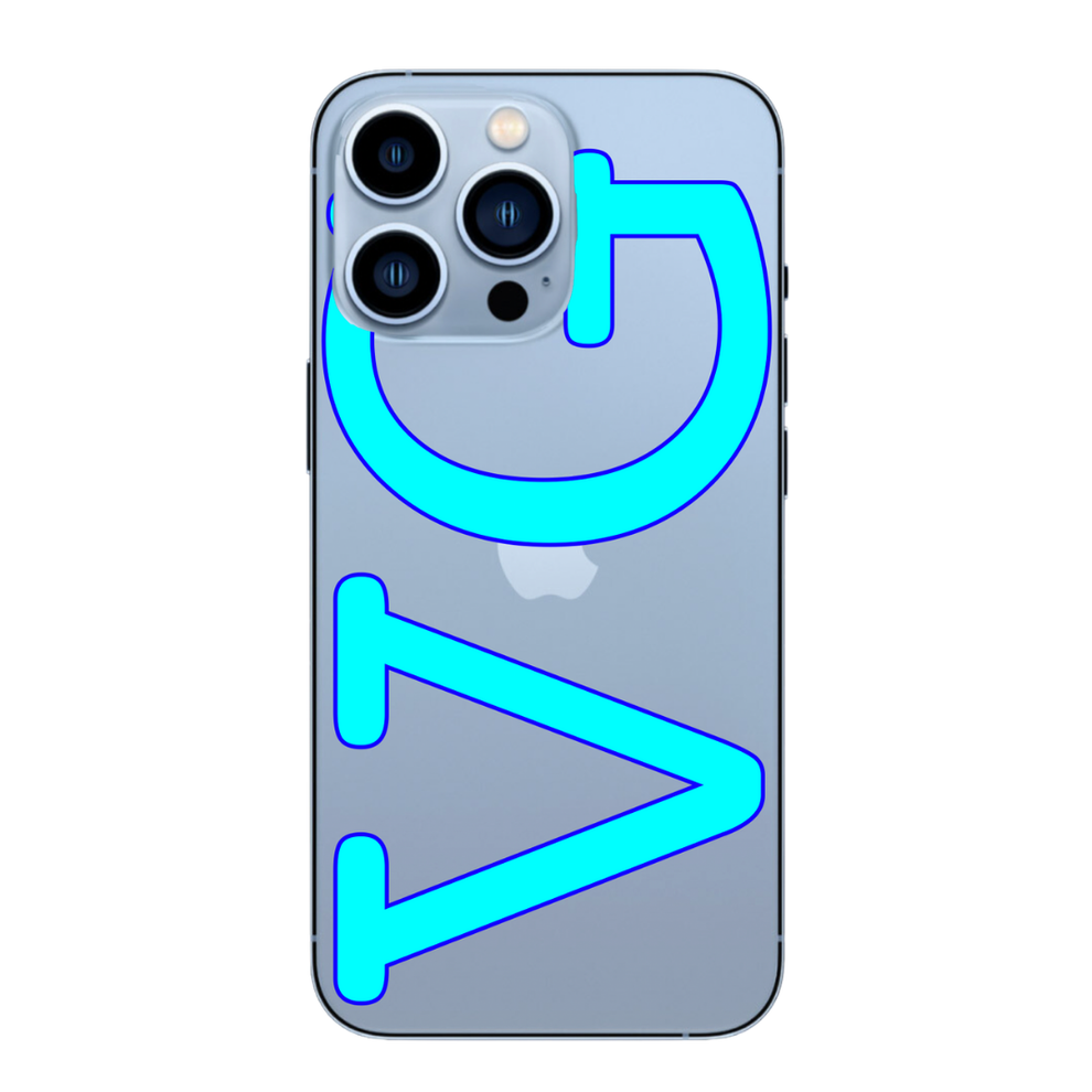 Turquoise Monogram Case – StyliZe Cases